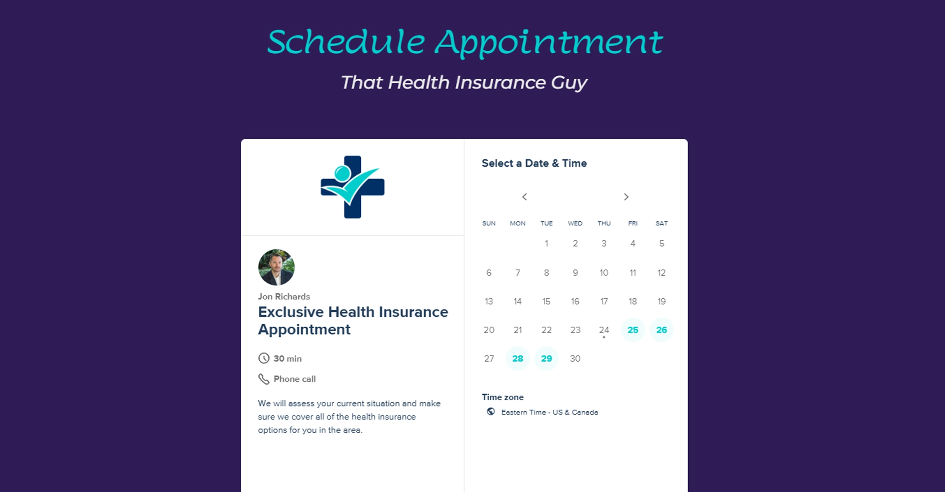 Schedule Business Consultation | That Health Insurance Guy
